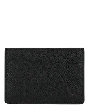 MAISON MARGIELA Leather Card Holder - Black
