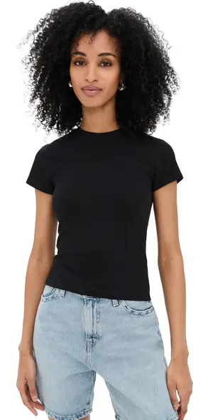 Form-Fitting Crewneck T-Shirt