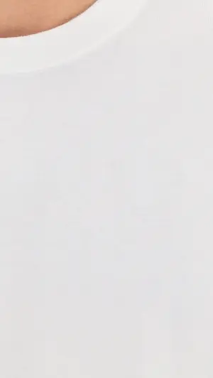 Theory Light Bilen Knit Soris Tee - White