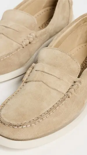 SEBAGO Dan Boat Shoes - Beige Camel