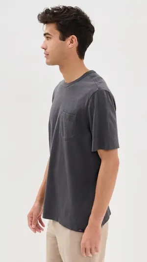 Faherty Brand Sunwashed Pocket Tee
