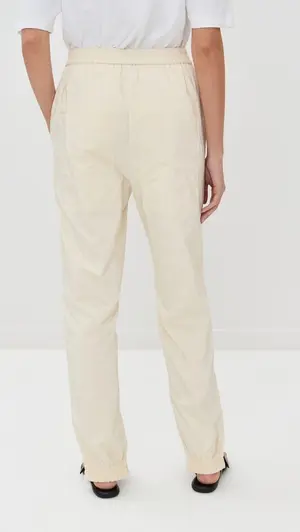 Tibi Nylon Zipper Joggers