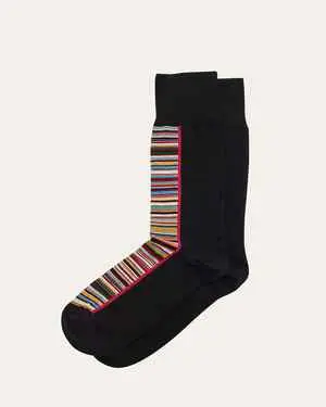 Paul Smith Paul Smith Signature Stripe Crew Socks 92 Multi