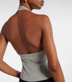 NILI LOTAN Britt Halterneck Top