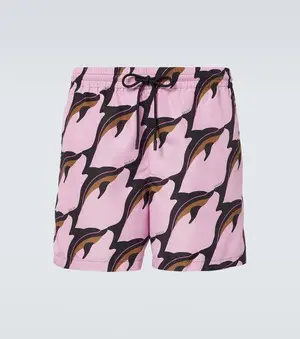 Gucci Printed Swim Trunks - Multicoloured