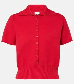 Magda Butrym Cropped Cotton-blend Sweater