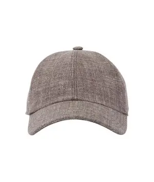 THE ROW Caspian Baseball Cap - Grey