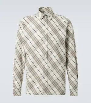 Burberry Check Cotton Overshirt - Multicoloured