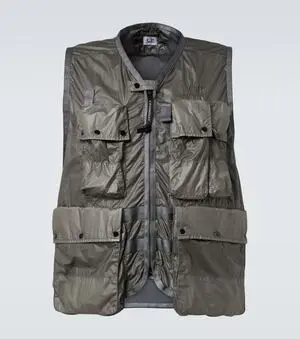 C.P. COMPANY Cs Ii Logo Technical Vest - Grey