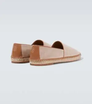 Brunello Cucinelli Leather Espadrilles - Beige