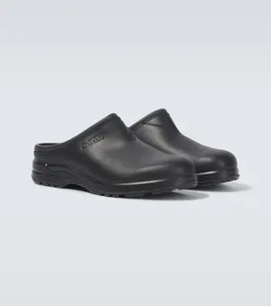 Comme Des Garçons Leather Mules