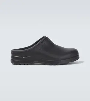Comme Des Garçons Leather Mules