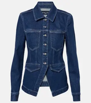 Veronica Beard Alfie Denim Jacket - Blue