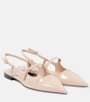 JIMMY CHOO Jimmy Choo Didi Slingback Flats Pink