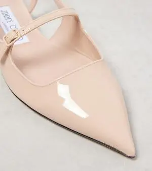 JIMMY CHOO Didi Slingback Flats - Pink