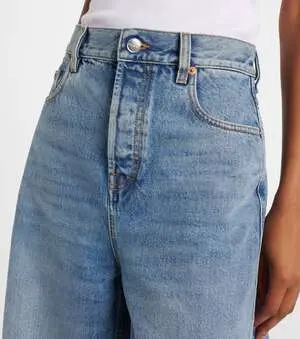 Gucci Low-rise Barrel-leg Jeans