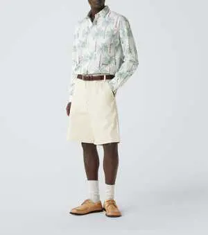 Jacquemus Simon Printed Cotton Shirt