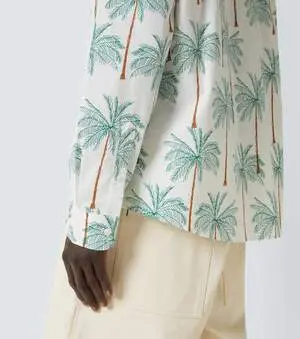 Jacquemus Simon Printed Cotton Shirt