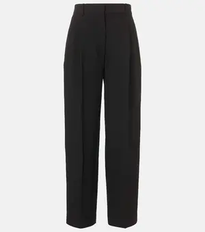 The Row Black Wash Pants For Women