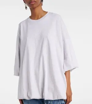 Acne Studios Cotton Jersey Top - Grey
