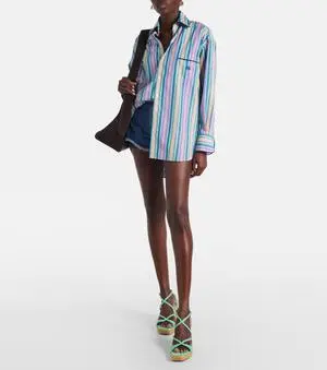 JIMMY CHOO Ayla 110 Espadrille Wedges - Green
