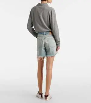 7 For All Mankind Monroe Denim Shorts