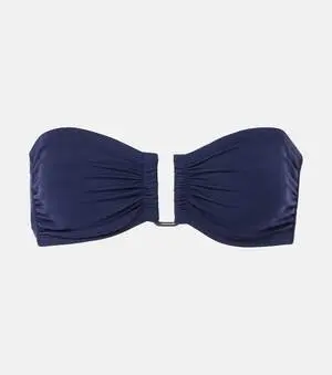 ERES Eres Show Bandeau Bikini Top Blue