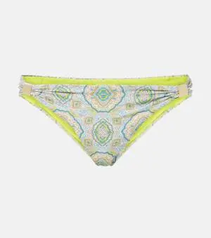 Heidi Klein Printed Bikini Bottom - Multicoloured