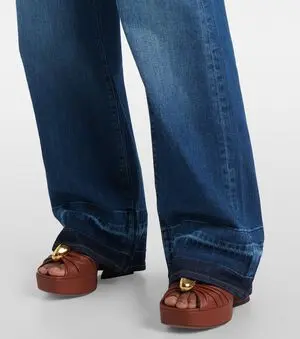 Ag New Baggy Wide-leg Jeans