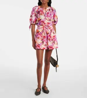 Ulla Johnson Vienne Floral Cotton Blouse - Multicoloured