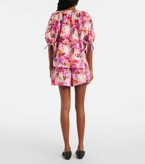 Ulla Johnson Vienne Floral Cotton Blouse - Multicoloured