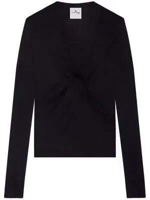 COURREGES Twist-detailing Shirt