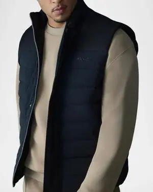 Mackage Brody Down-filled Quilted Vest - Black