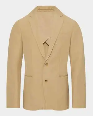 Orlebar Brown Garret Two-button Linen Dinner Jacket Biscuit