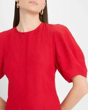 APIECE APART Bettina Mini Dress - Red