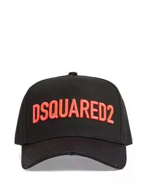 Dsquared2 Embroidered Logo Baseball Cap - Black