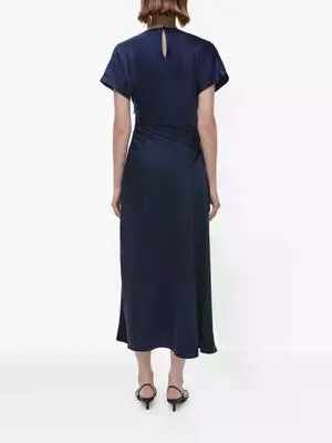 Simkhai Draped Midi Dress - Blue