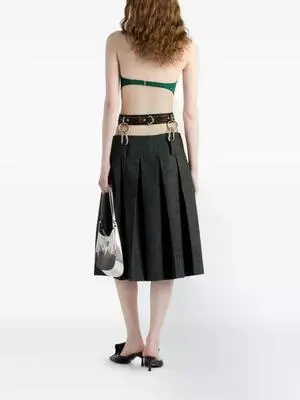 Prada Strapless Cropped Top