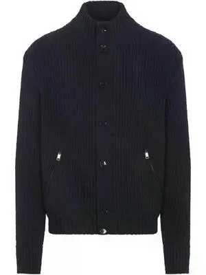 Brioni Chunky-knit Cardigan