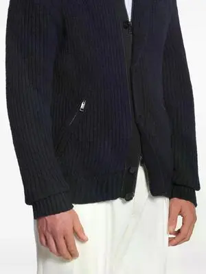 Brioni Chunky-knit Cardigan