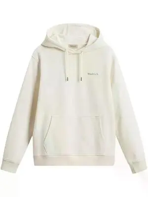 Woolrich Graphic-print Hoodie - Neutrals