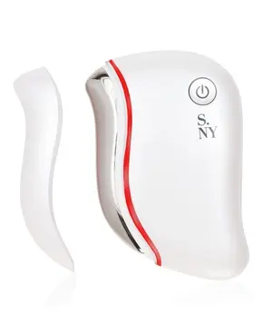 SOLARIS LABORATORIES NY It's Lit Led Gua Sha Facial Massager - White