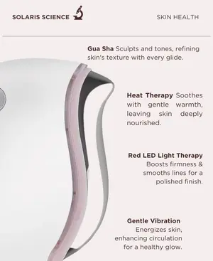 SOLARIS LABORATORIES NY It's Lit Led Gua Sha Facial Massager