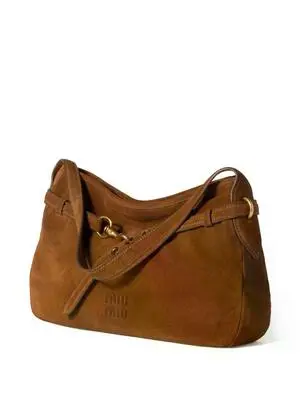 Miu Miu Aventure Shoulder Bag - Brown