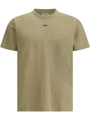 Off-White Croco Arrow T-shirt - Neutrals