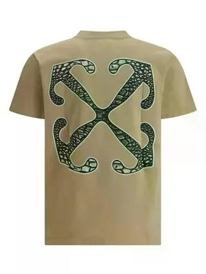 Off-White Croco Arrow T-shirt - Neutrals