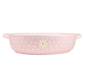 10 STRAWBERRY STREET Daisy Polka Dot Round Bake R - One-color
