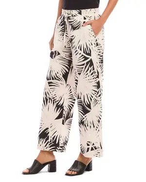 Karen Kane Printed Drawstring Pants
