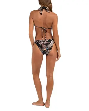 L'Agence Annabelle Jungle Triangle Bikini Top
