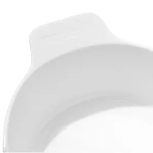 MADE IN Porcelain Oval Baking Dish - White